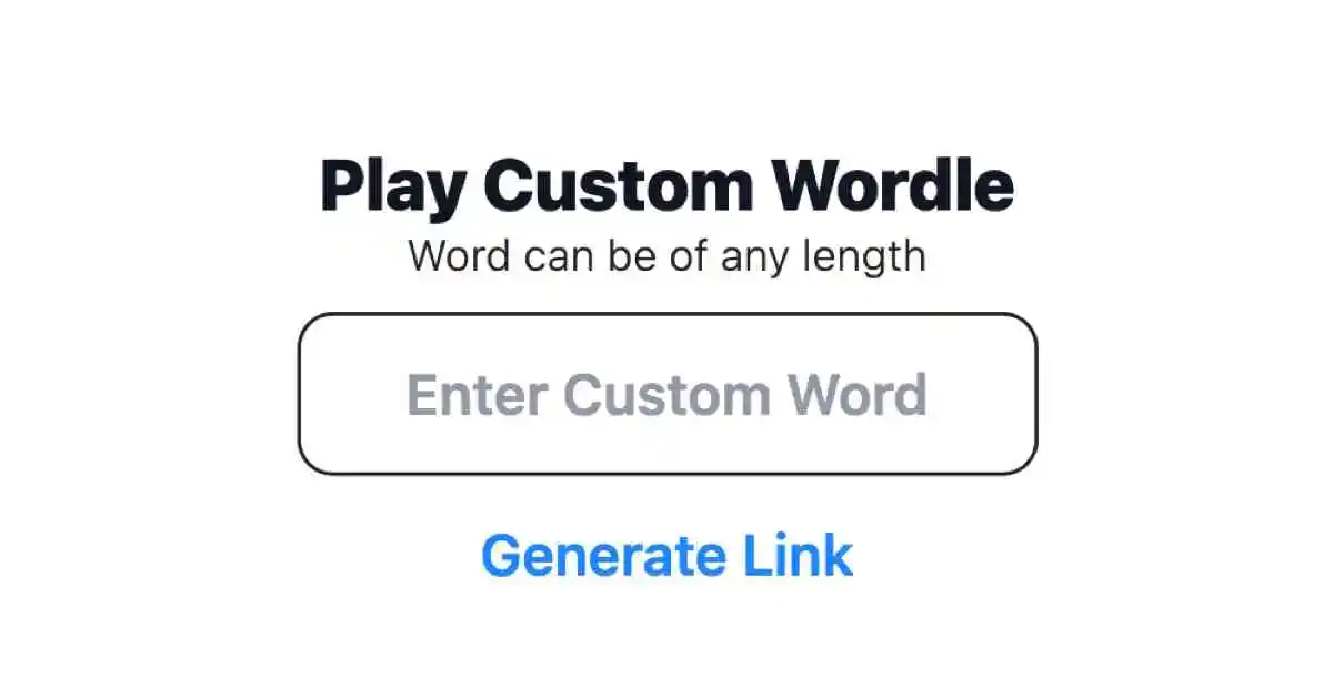 Wordle Generator: Create Custom Wordle | Wordler